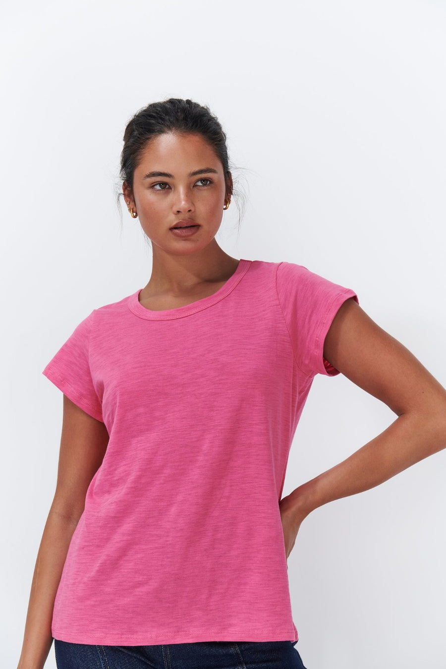 Emma Crew Tee - Watermelon