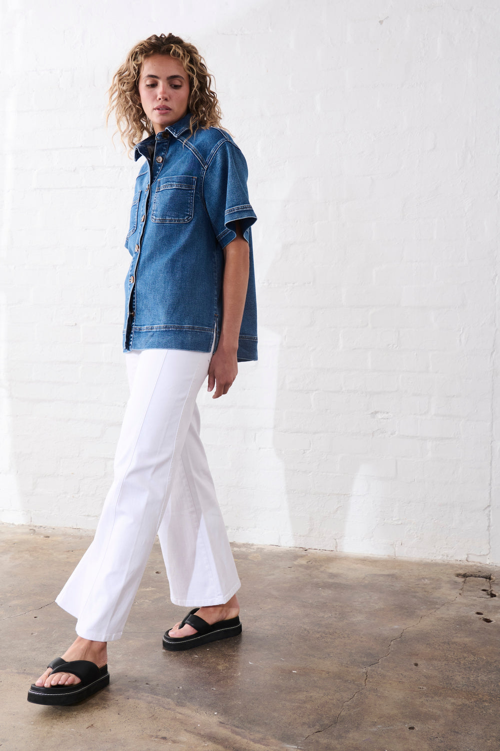 Zoe Shirt - Dakota Wash